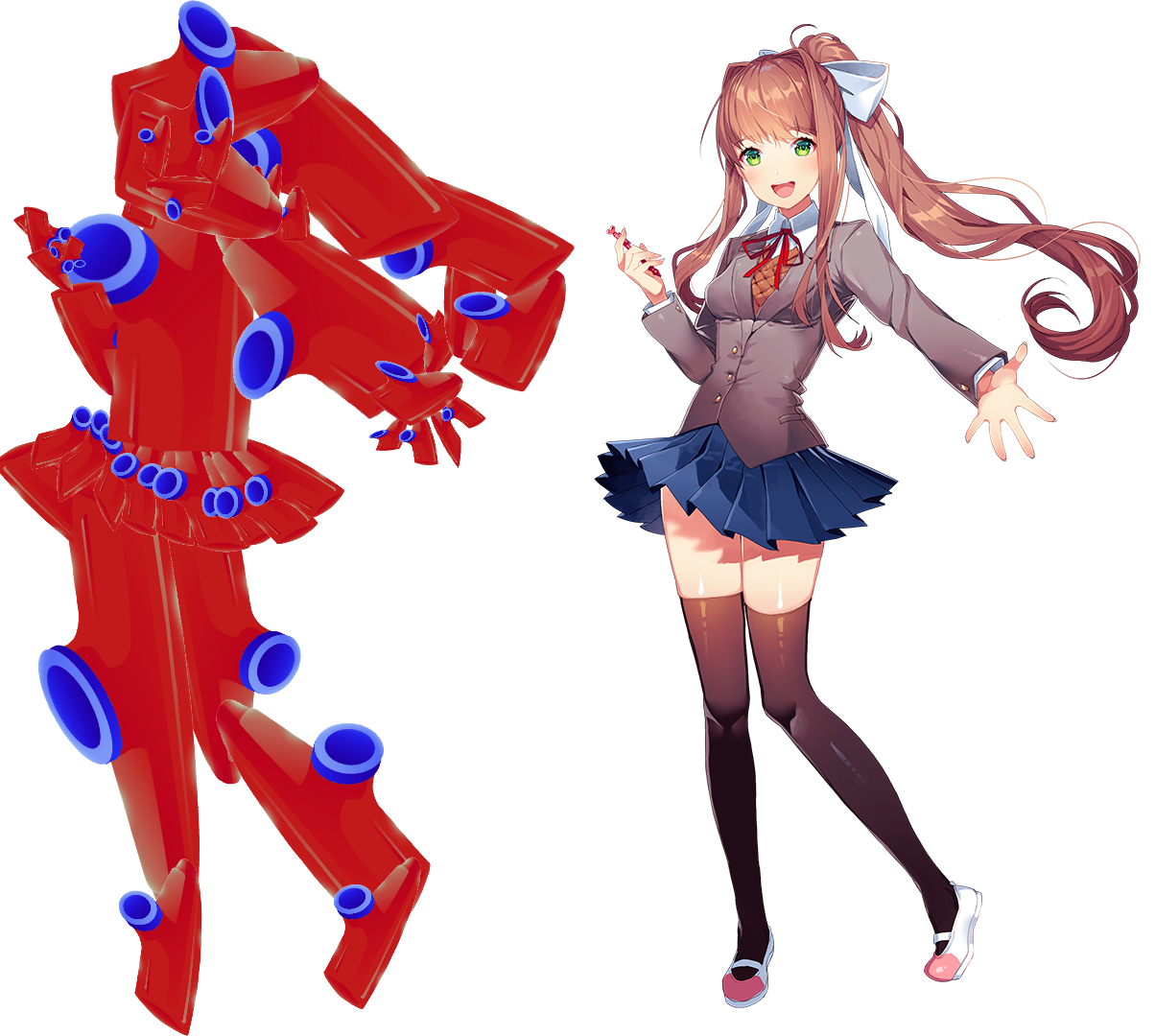 Download Funim Bored So I Made Monika Out Of Kazoos - Doki Doki ...