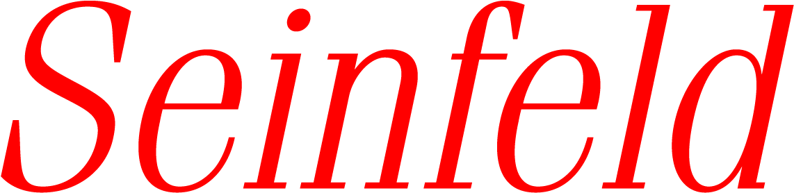 Download Home » Tv Shows » Seinfeld - Seinfeld Font Png PNG Image with ...