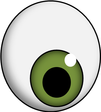 Googly Eyes Png Svg Freeuse - Monster Eye Clipart - Free Transparent ...