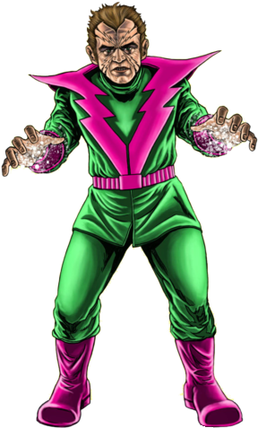 Download Molecule Man Pre-retcon Marvel Comics - Cartoon PNG Image with ...