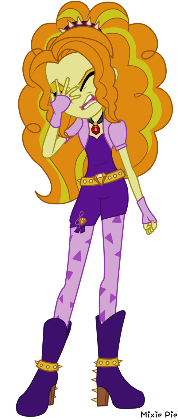 Download Face Palm By Mixiepie On Deviantart - Adagio Dazzle Belly Button PNG Image with No ...