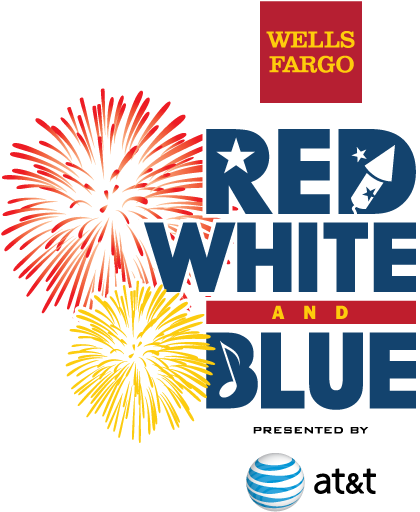 Download Wells Fargo Red, White And Blue Presented By At&t Is - Red ...
