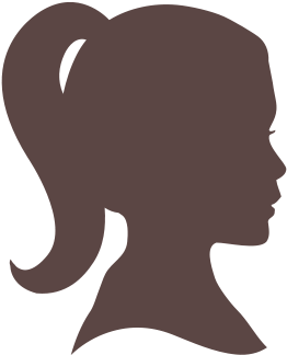Download Girl Head Png - Girl Silhouette Head Pink PNG Image with No ...