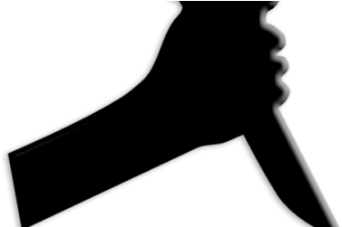 Download Hand And Knife Silhouette - Macbeth Dagger Transparent PNG ...