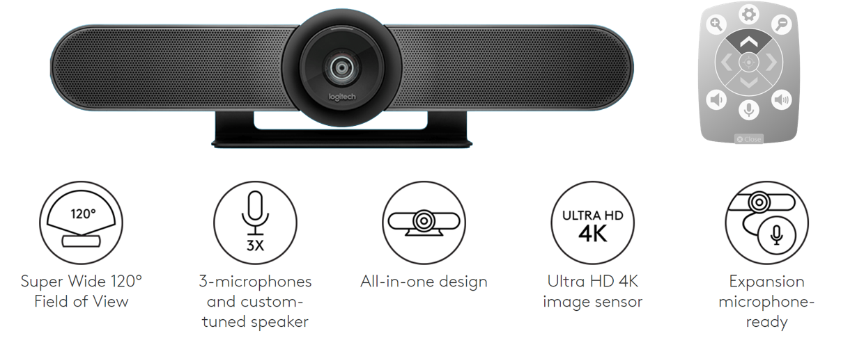 Download Logitech Meetup Video Conferencing Kit PNG Image with No ...