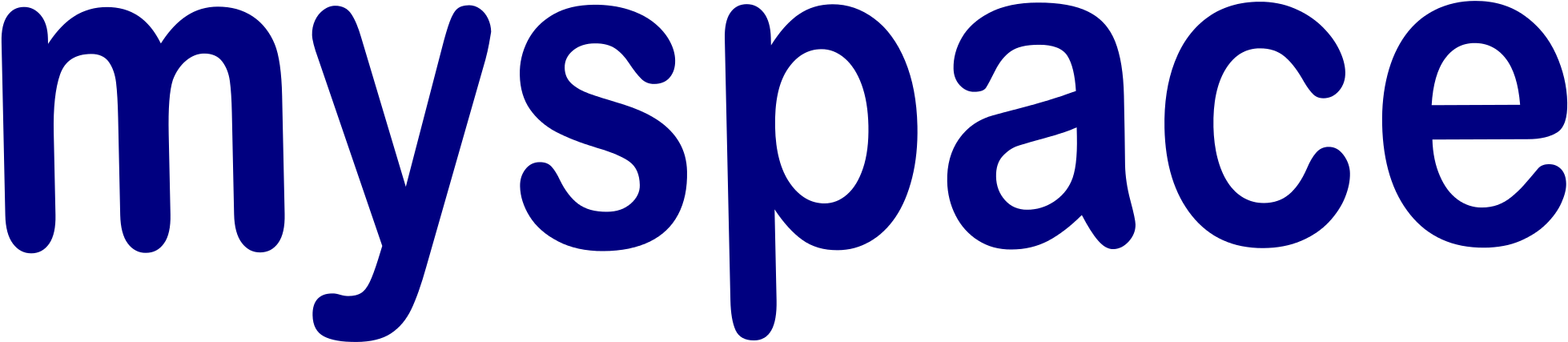 Download Open - Myspace Original Logo PNG Image with No Background - PNGkey.com