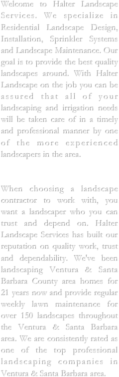 Welcome To Halter Landscape Services - Document - Free Transparent PNG ...