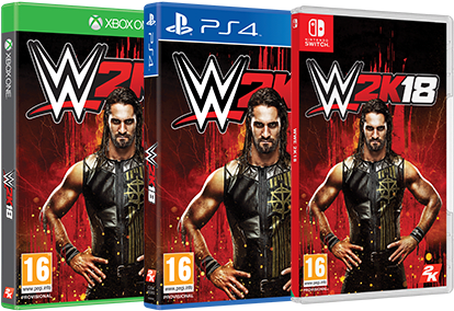 Download Wwe 2k18 Standard Edition - Wwe 2k18 - Ps4 Console Game PNG ...