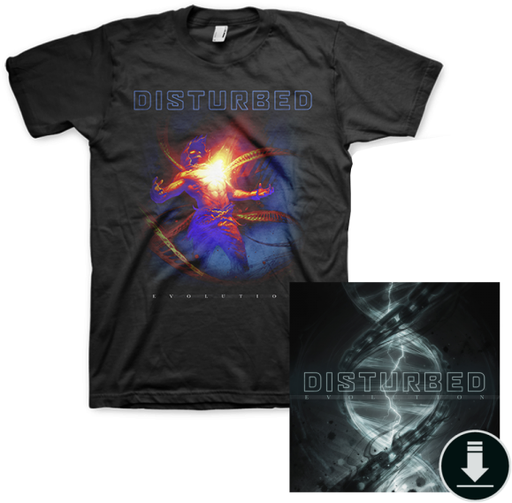 Download Click For Larger Image - Disturbed Evolution T Shirt PNG Image with No Background ...