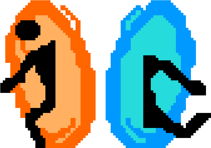 Download Portal - Pixel Art Portal 2 PNG Image with No Background ...