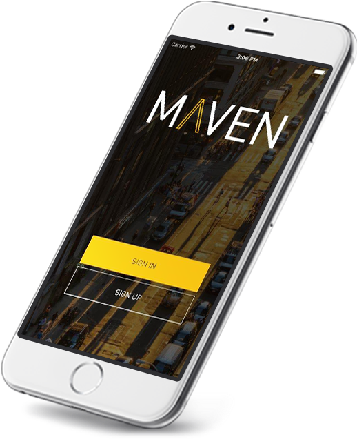Download The Maven App - Maven Car Sharing App PNG Image with No ...