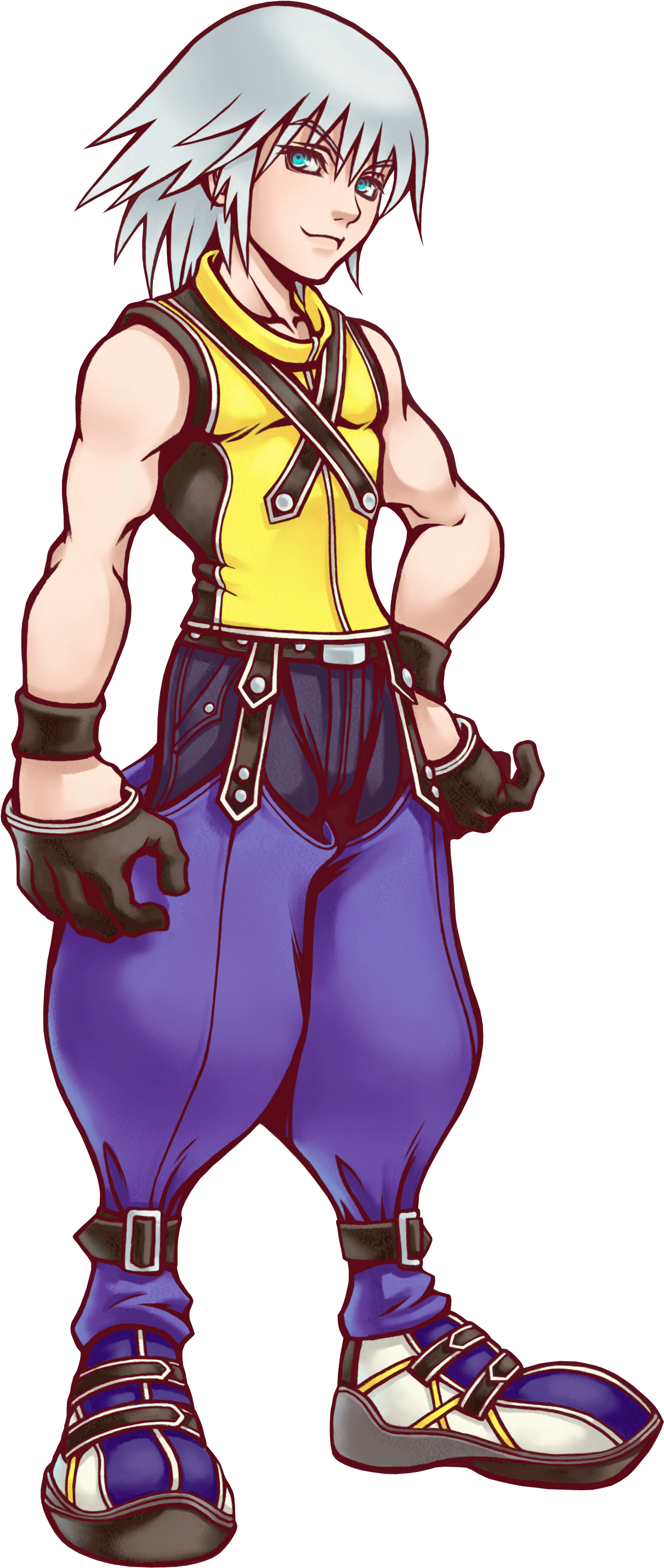 Download Top 20 Video Game Characters - Riku Kingdom Hearts Concept PNG ...