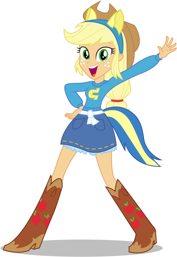 Download My Little Pony - Mlp Applejack Eg Cafeteria PNG Image with No ...
