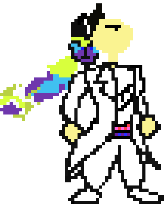 Download Jotaro Kujo - Jotaro Kujo Pixel Art PNG Image with No ...