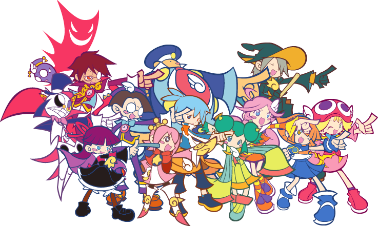 News - Puyo Puyo All Characters - Free Transparent PNG Download - PNGkey