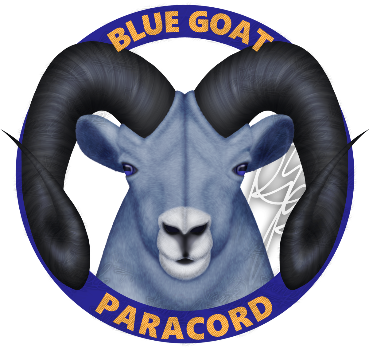 Blue Goat Paracord Logo - Logo - Free Transparent PNG Download - PNGkey