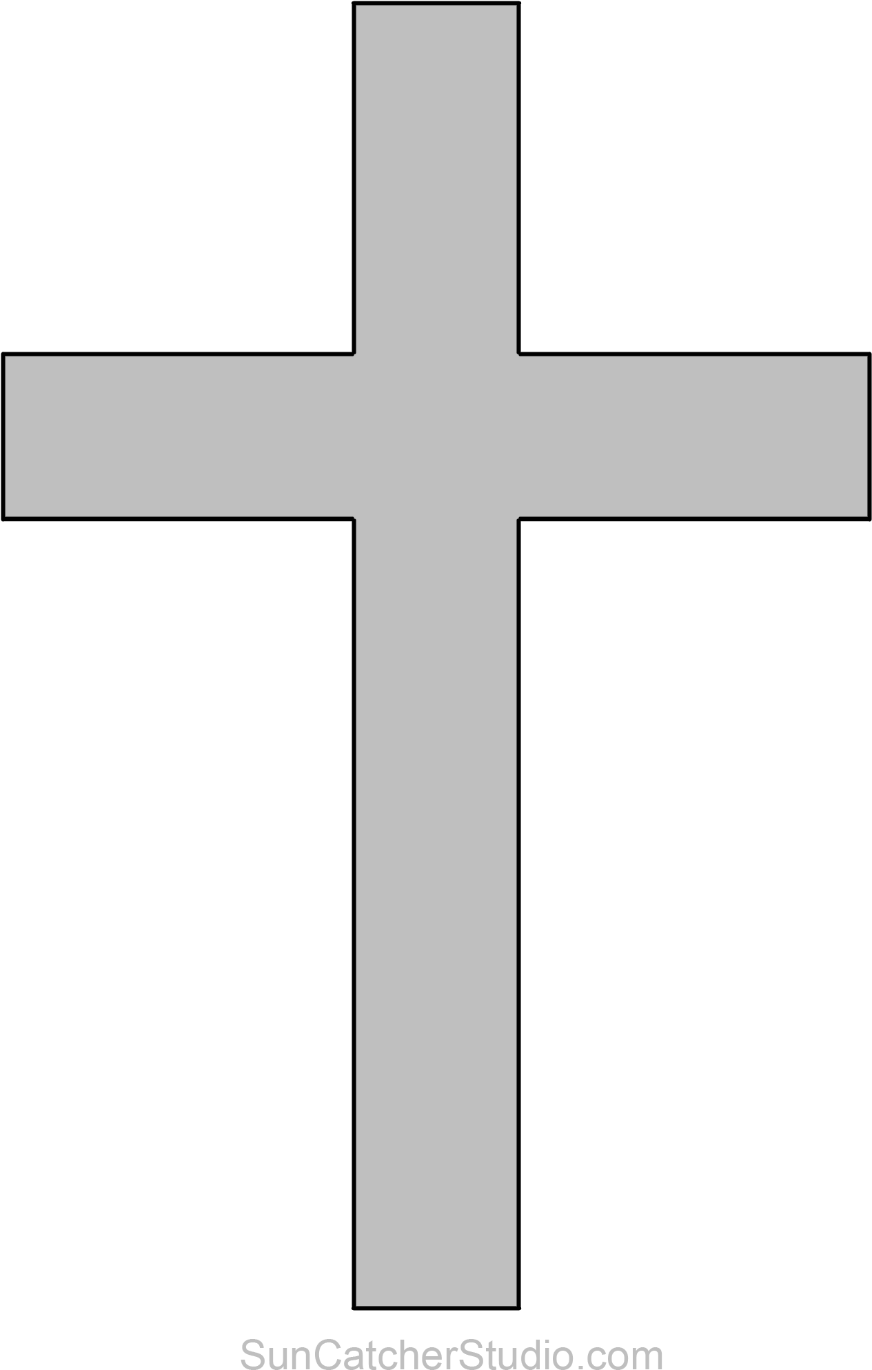 Download Basic Cross - Clip Art PNG Image with No Background - PNGkey.com