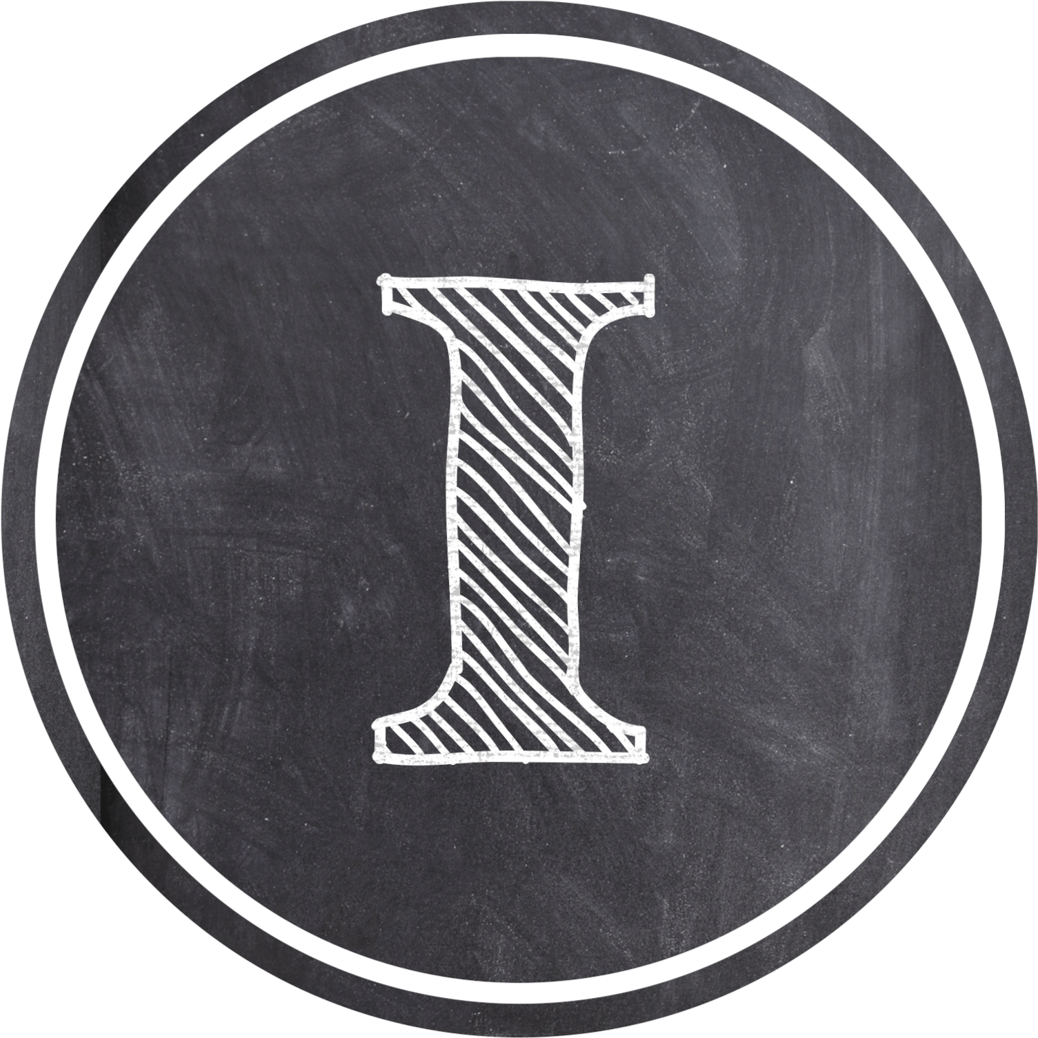 Download Chalkboard Banner I - Chalkboard Alphabet Free Clipart ...