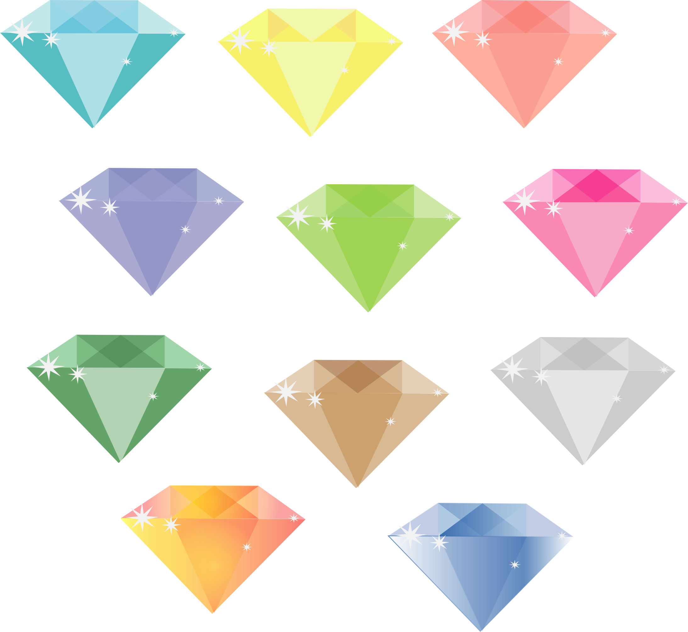 This Free Icons Png Design Of Simple Diamonds - Free Transparent PNG ...