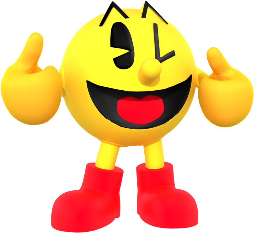 Pac Man Render By Jaysonjeanchannel On Deviantart Vector - Render ...