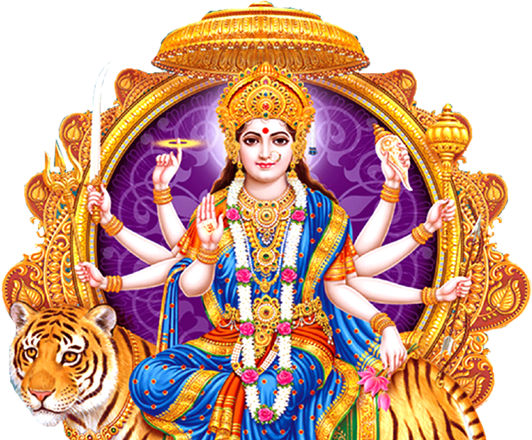 Download Durga Png Download Image - Durga Matha Hd Png PNG Image with ...