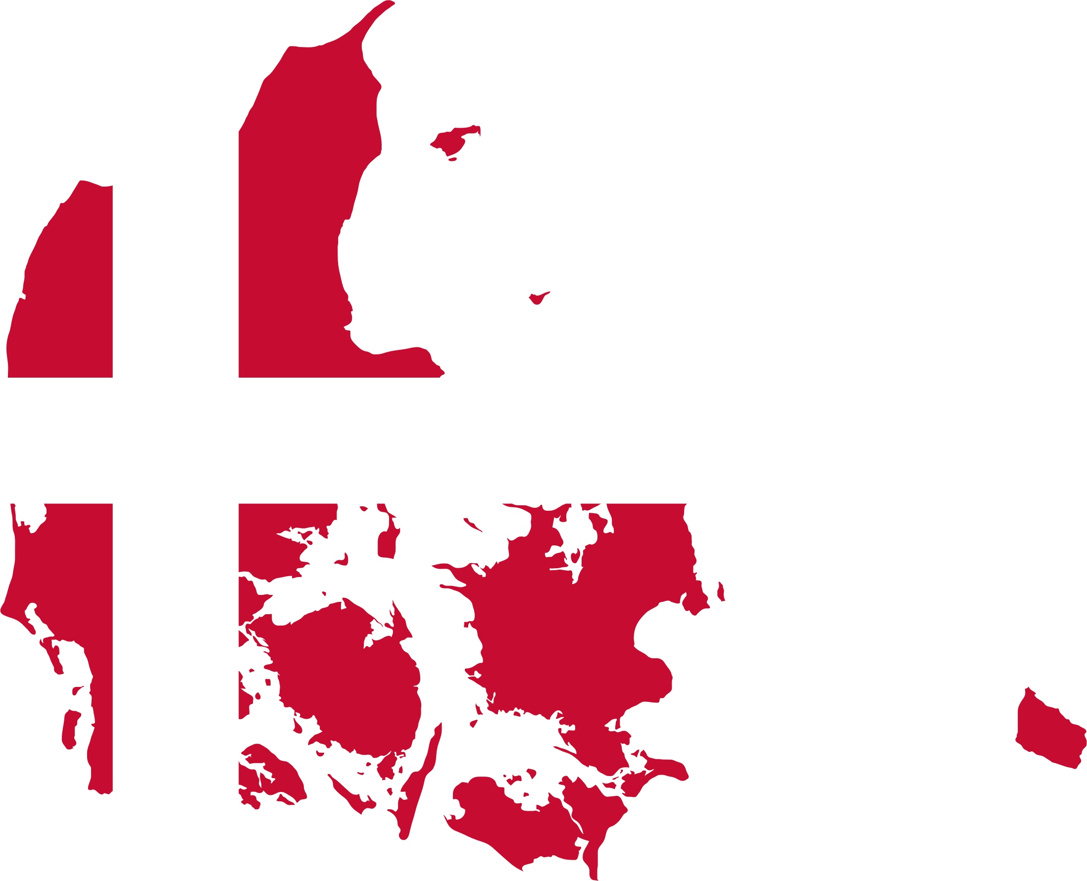 This Free Icons Png Design Of Denmark Map Flag - Free Transparent PNG ...
