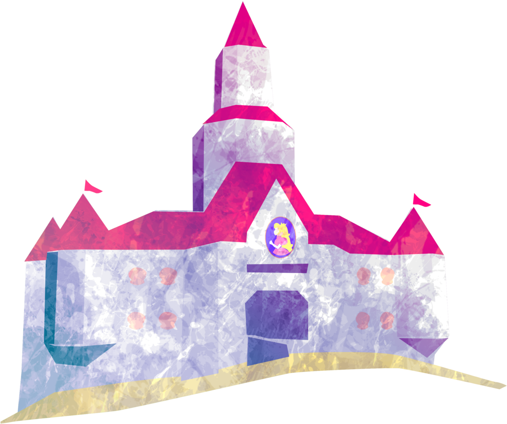 Download Super Mario - Castle PNG Image with No Background - PNGkey.com