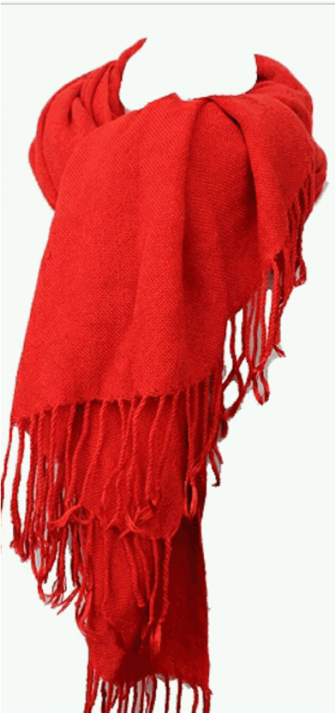 Download Red Scarf Png Svg Black And White Library - Scarf PNG Image ...