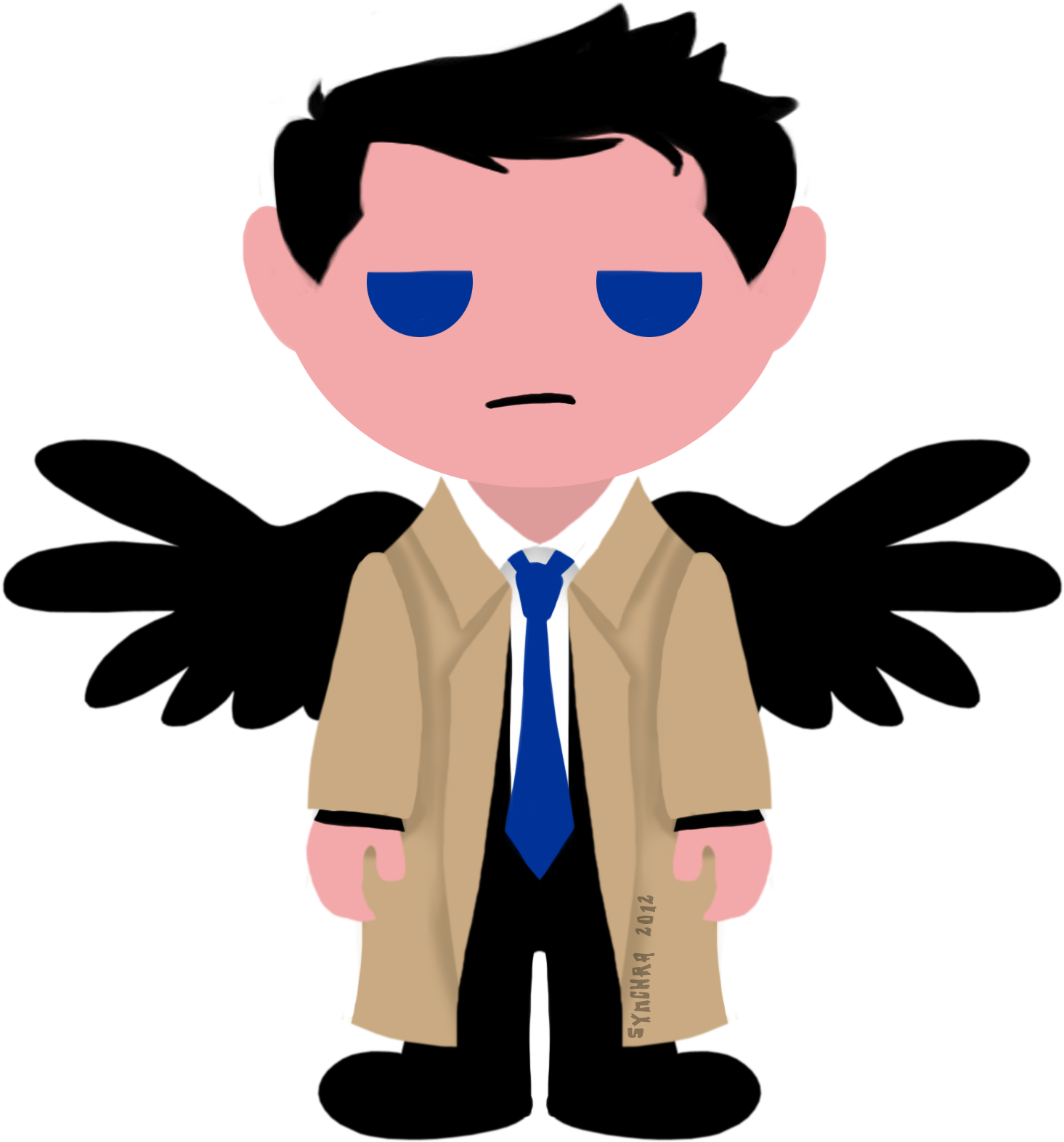 Download Mini Simple Castiel Tree Topper - Angel PNG Image with No ...