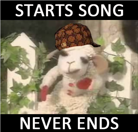 Download Scumbag Lamb Chop - Lambchop Song That Never Ends Gif PNG ...