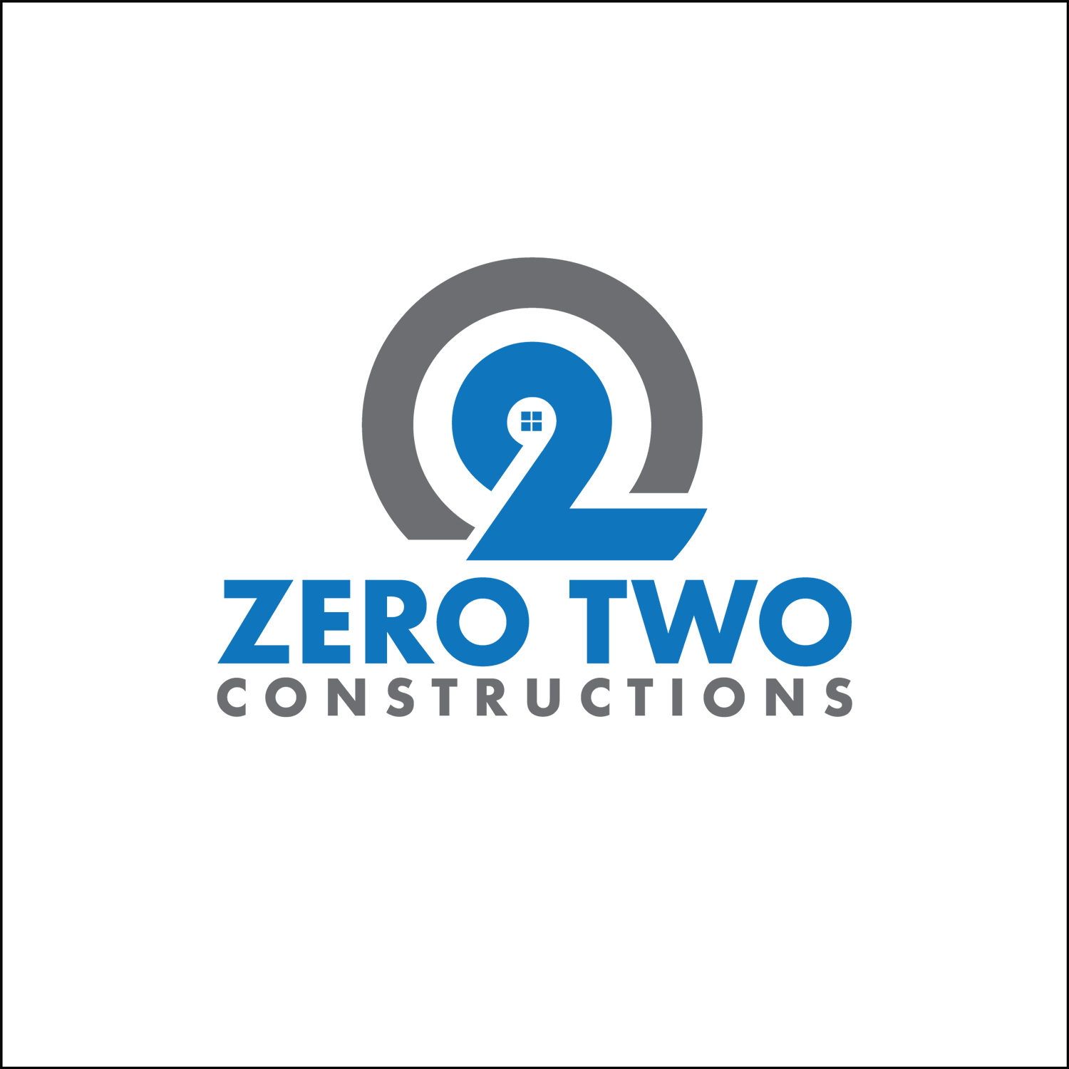 Construction Logo Design For Zero Two Constructions - Hbp Logo - Free ...