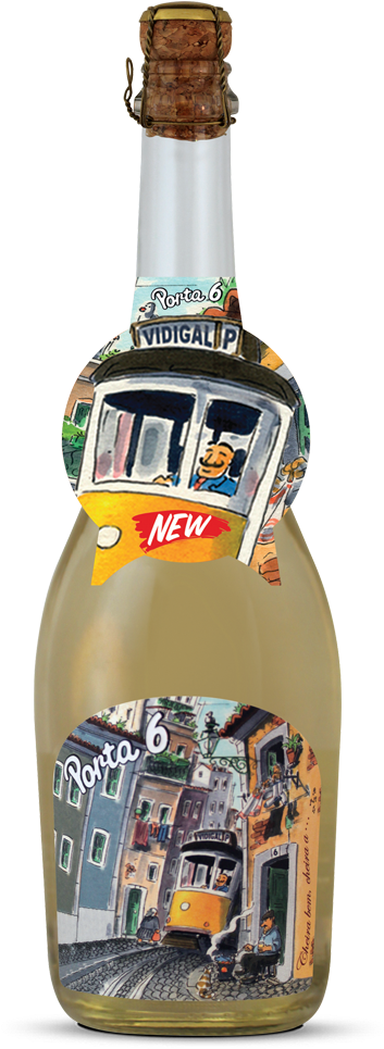 Download Porta 6 Sparkling Wine - Vidigal Porta 6 2015 PNG Image with ...