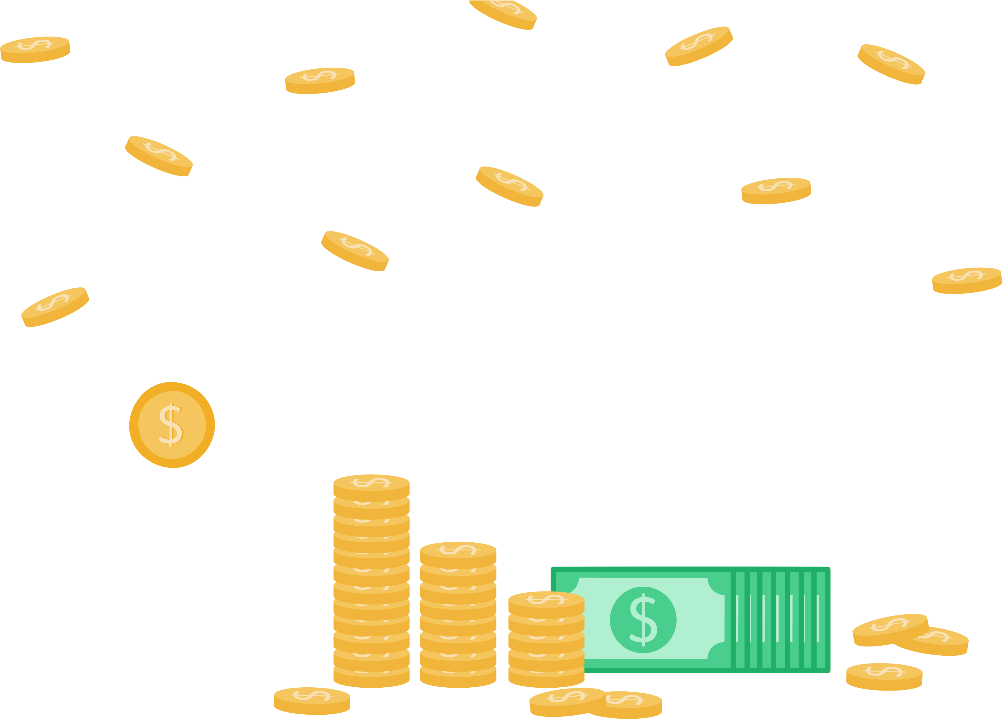 Download Coin Drop Png - Coin Vector PNG Image with No Background ...