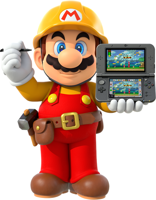 Create Anywhere - Super Mario Maker - Free Transparent PNG Download ...