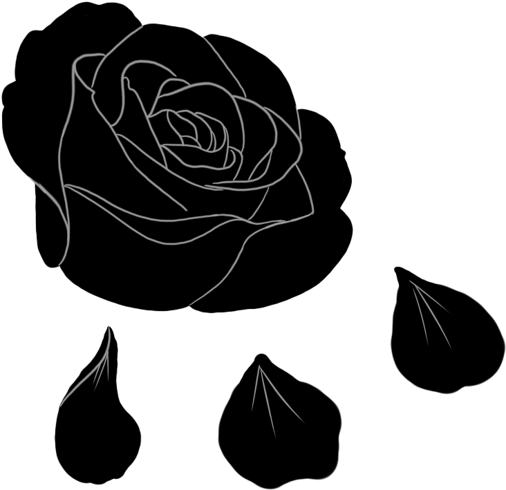 Download Myra's Cutie Mark - Black Rose Cutie Mark PNG Image with No ...