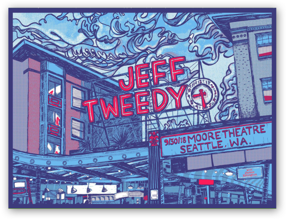 Download Seattle Blue Poster - Seattle PNG Image with No Background ...