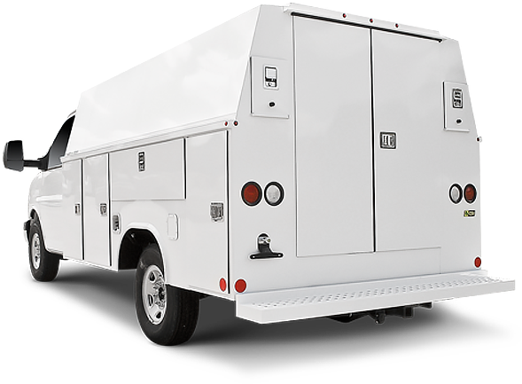 Download Enclosed Bodies - Chevy Van Utility Body PNG Image with No ...