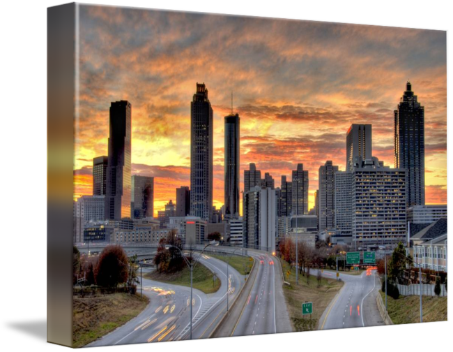 Atlanta Skyline Png - Atlanta - Free Transparent PNG Download - PNGkey