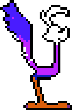 Download Road Runner - Road Runner Pixel Art PNG Image with No ...