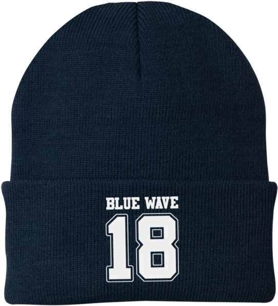 Mc Blue Wave Knit Hats - Hat - Free Transparent PNG Download - PNGkey