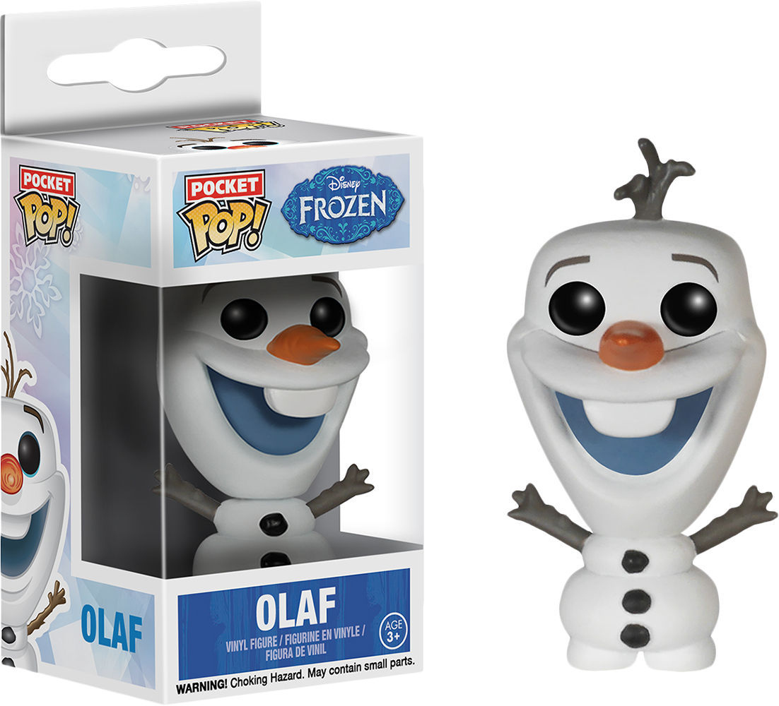 Download Olaf Pocket Pop Vinyl Figure PNG Image with No Background ...