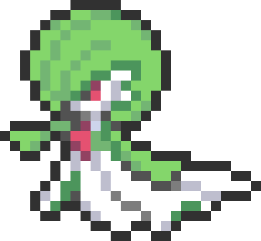 Main Image - Pokemon Pixel Art Gardevoir - Free Transparent PNG ...