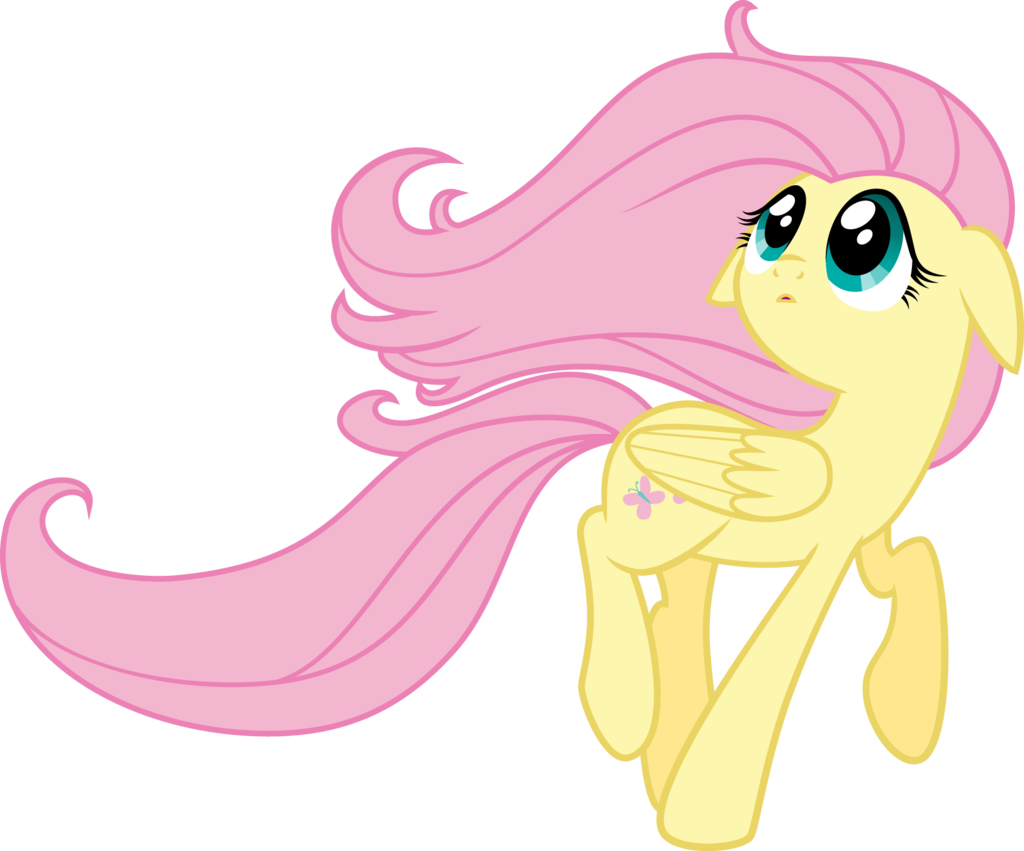 Fanmade Fluttershy Being Cute - Mlp Vectors - Free Transparent PNG ...