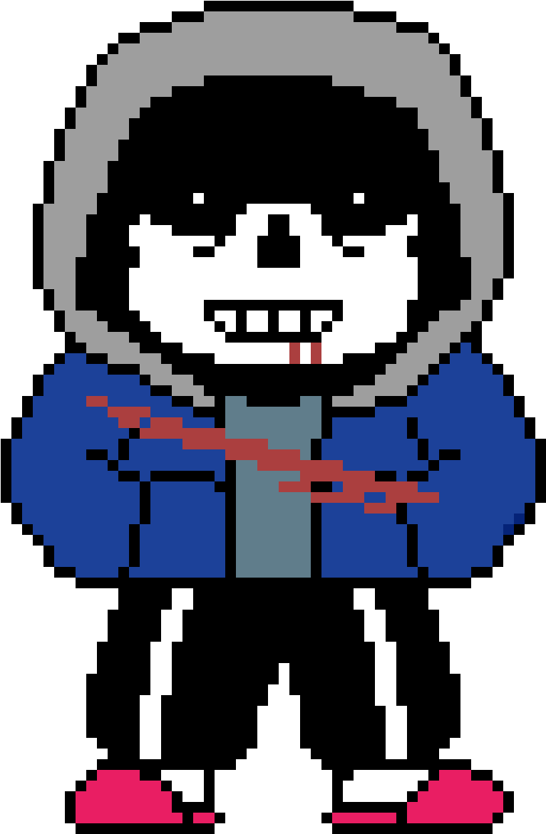 Dusttale Sans - Dusttale Sans Sprite - Free Transparent PNG Download ...