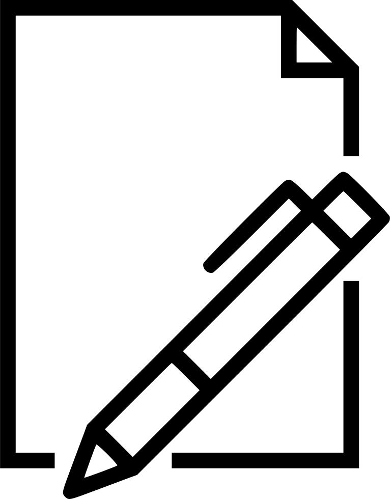 Download Blank Paper Write - Paper And Pen Drawing PNG Image with No ...