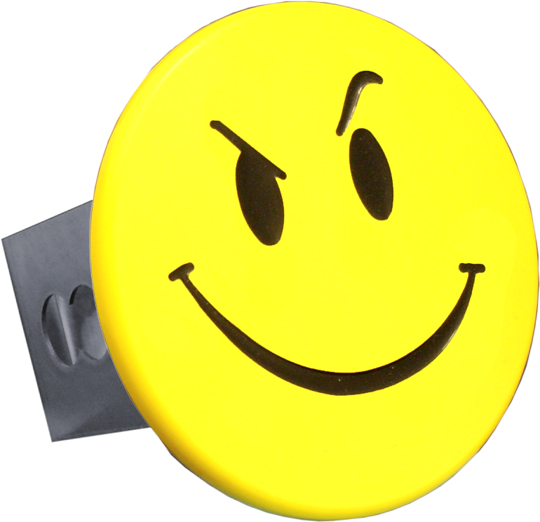 Download Au-tomotive Gold Smiley Face With Smirk Yellow Trailer ...