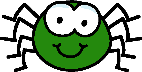 Download Cute Green Spider - Spider PNG Image with No Background ...