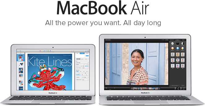 Download Apple Macbook Air Banner PNG Image with No Background - PNGkey.com