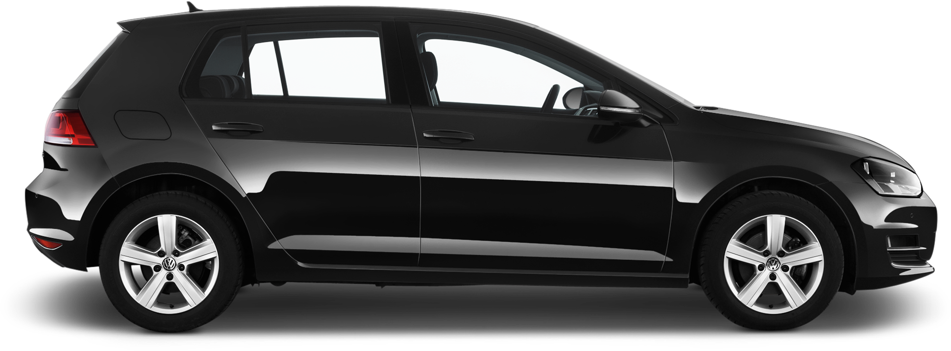 Volkswagen Golf Company Car Side View - Volkswagen Golf Side View ...