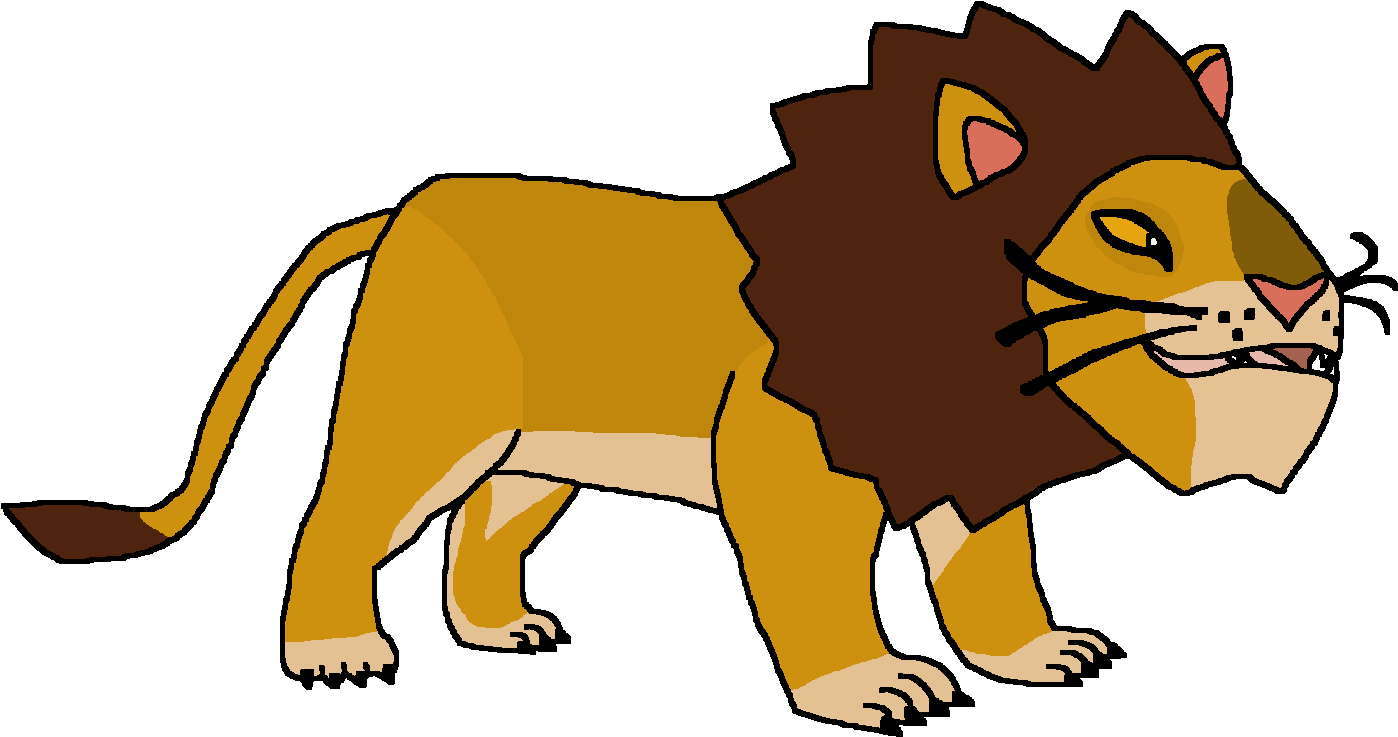 Download African Lion - World Of Zoo Fantendo PNG Image with No ...